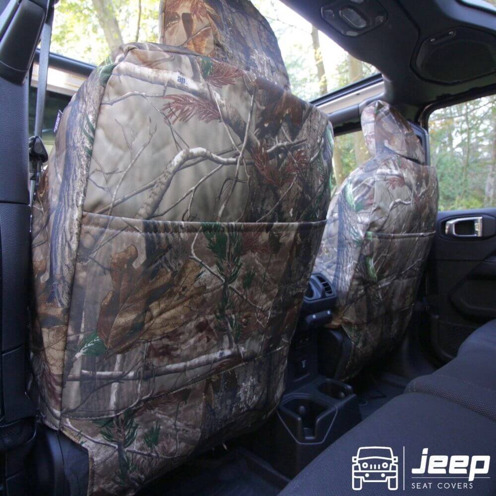 Realtree Camouflage Seat Covers - Custom Made For All Jeep Models