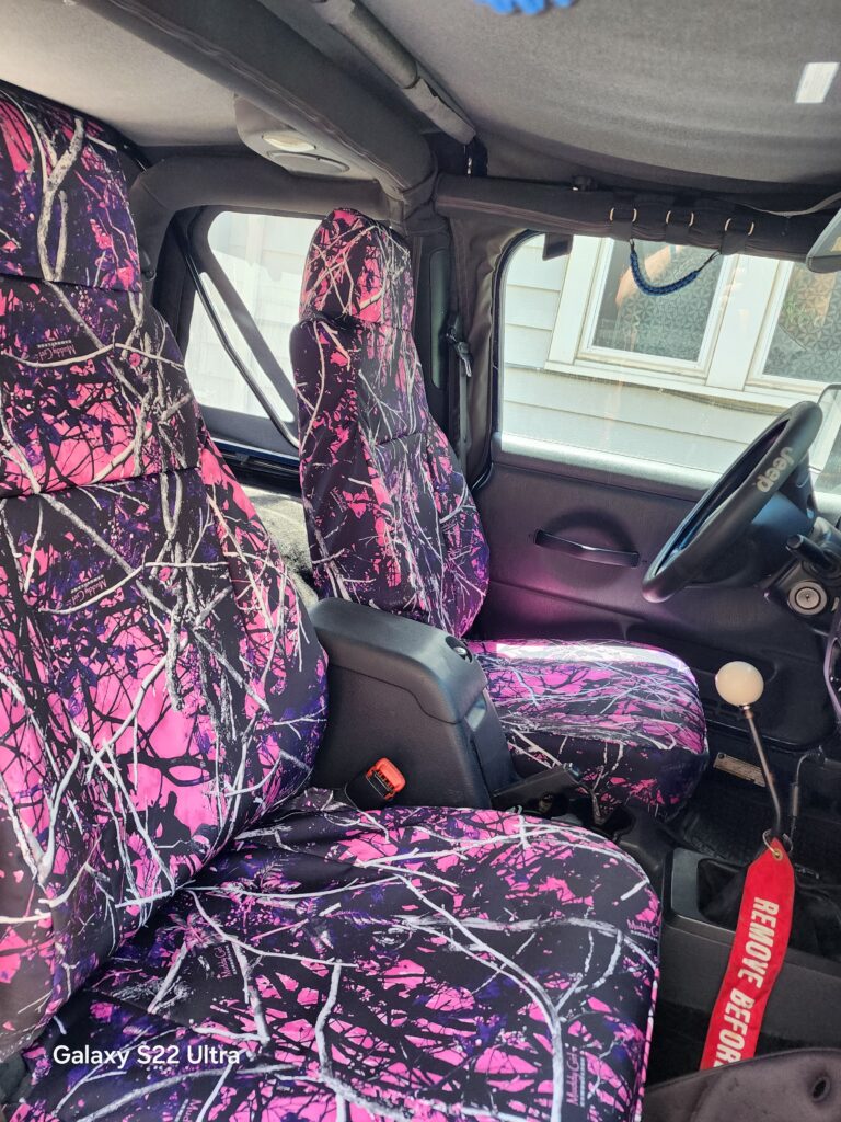 Custom Made Wrangler Seat Covers