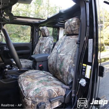 Realtree Camouflage Seat Covers - Custom Made For All Jeep Models